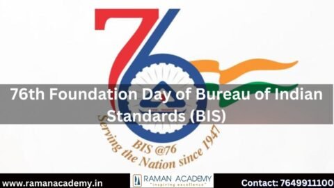 76th Foundation Day Of The Bureau Of Indian Standards (BIS) - Raman Academy